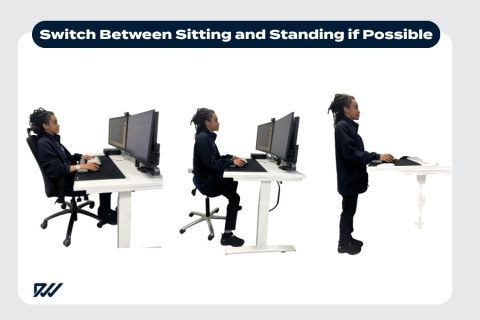 Correct Desk Posture to Prevent Back Pain | 10+ Essential Tips!