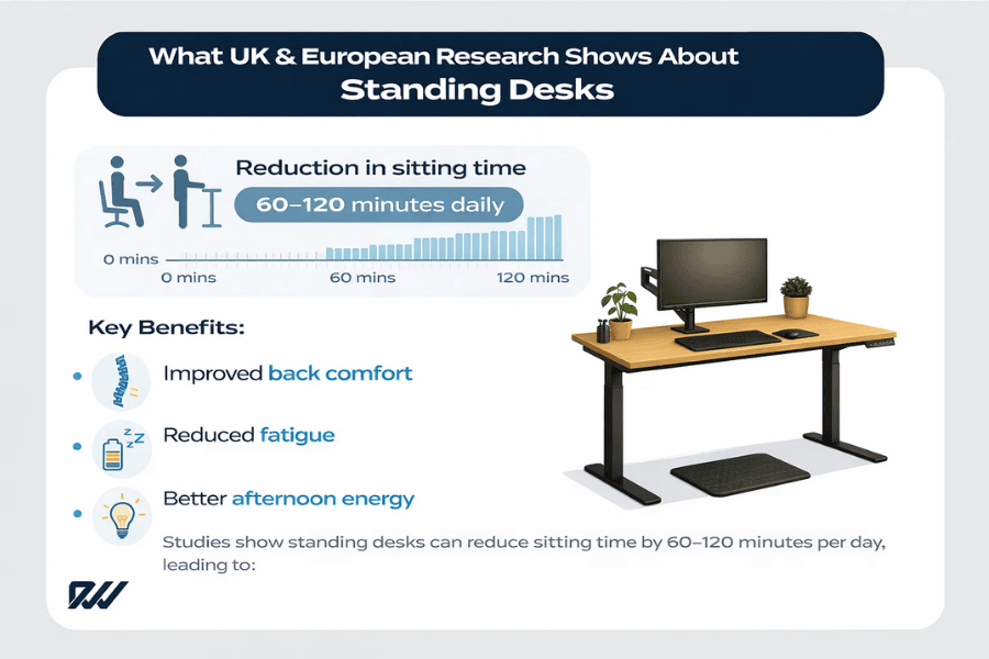 Standing Desk Benefits for a Healthier Work Life | Remtek Workplace